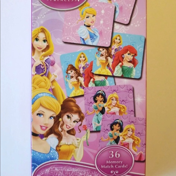 Disney | Accessories | Disney Princess Memory Match Game Set | Poshmark